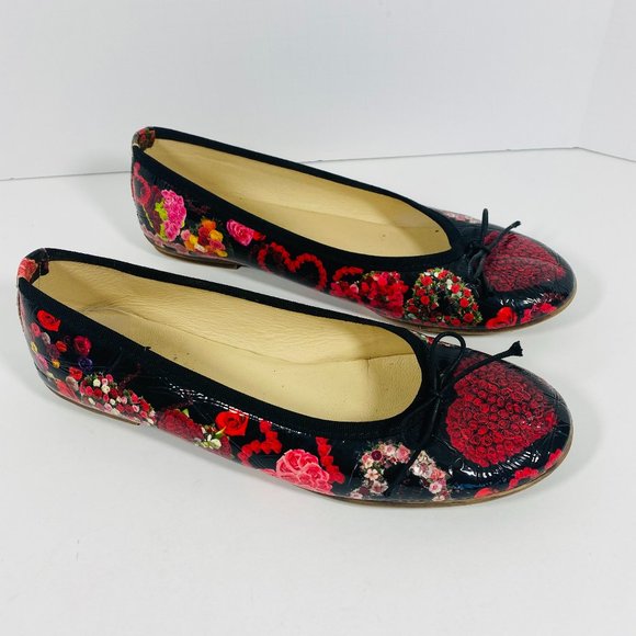 Zona Centro | Shoes | Hearts And Roses Ballerina Flat | Poshmark